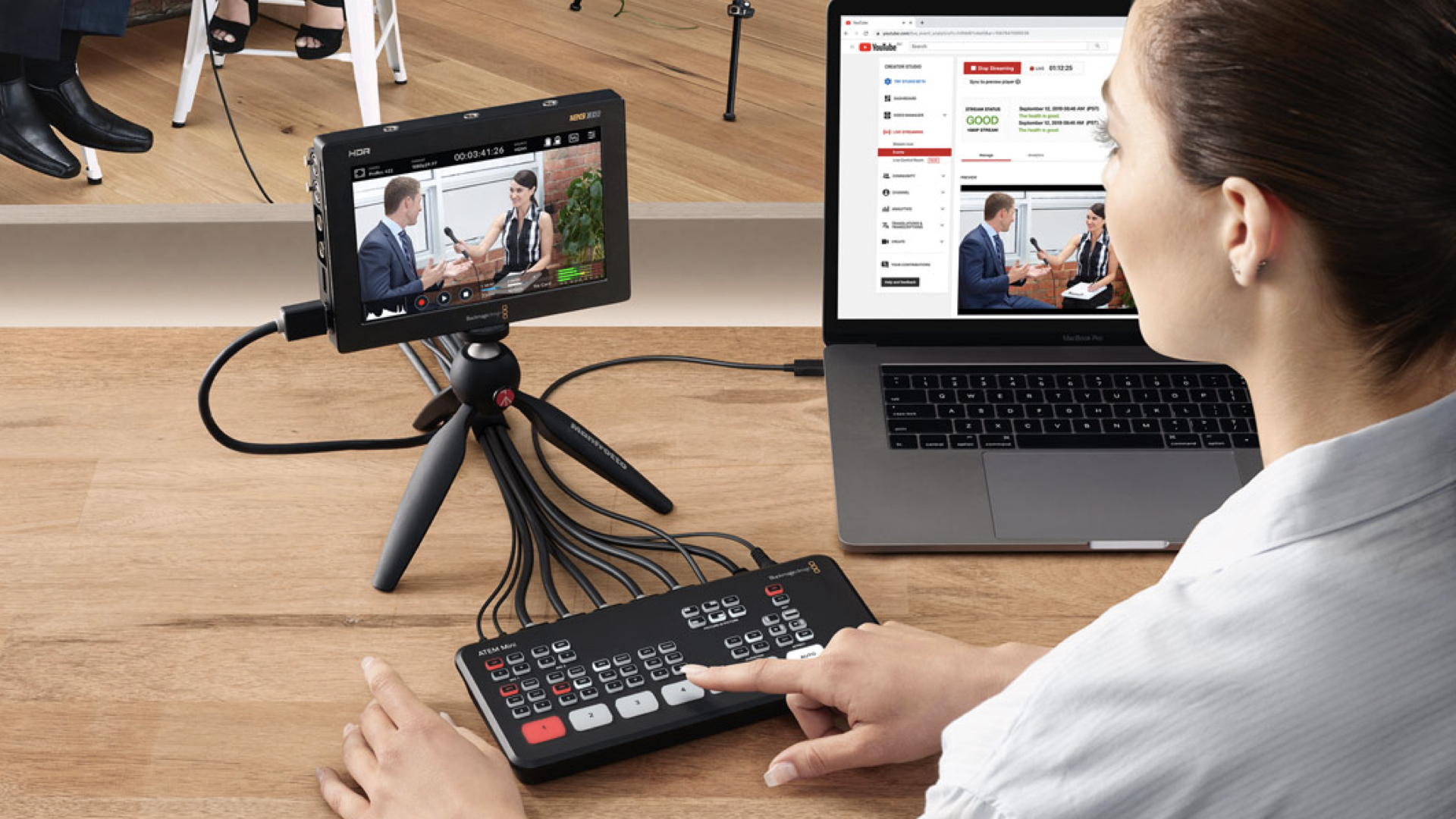 ATEM Mini Extreme, la puissance du mélangeur ! - Moovee