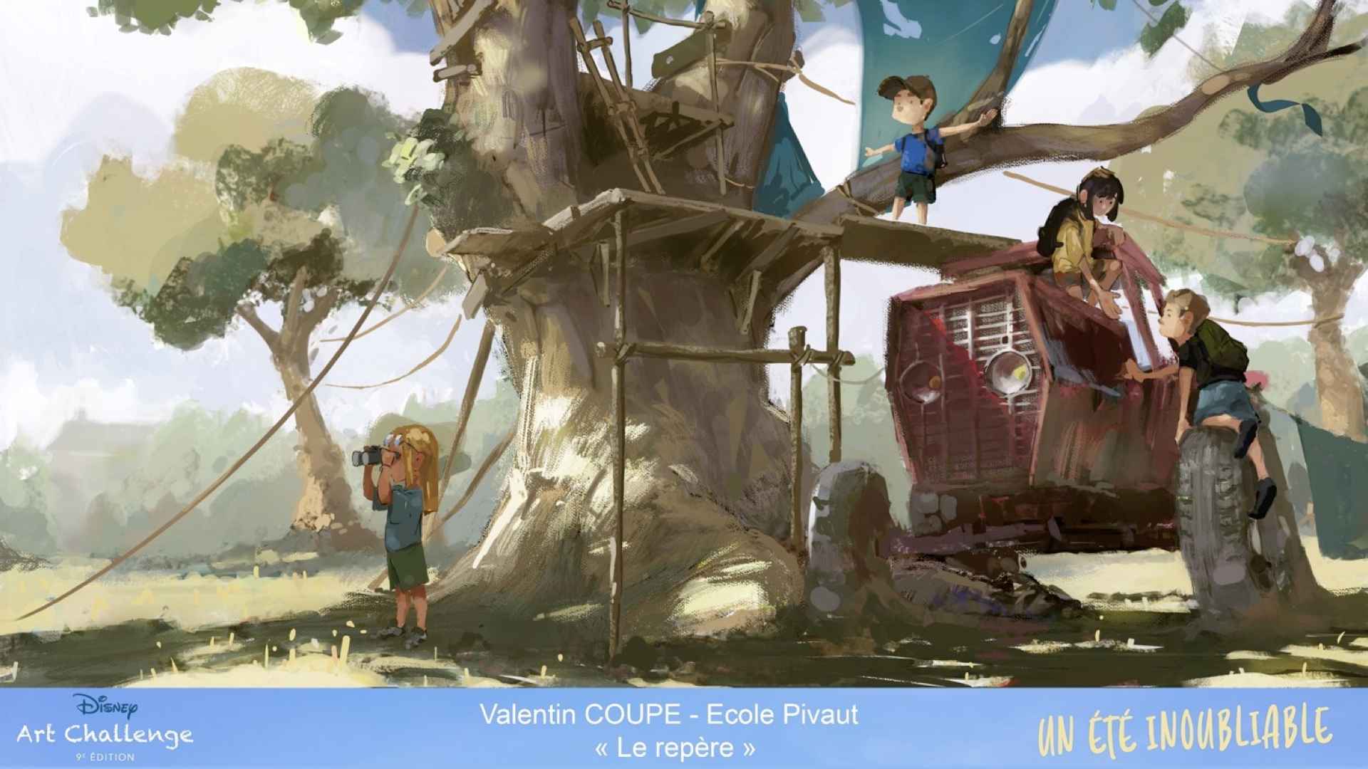 Le Disney Art Challenge sous le soleil de l'été... - Moovee